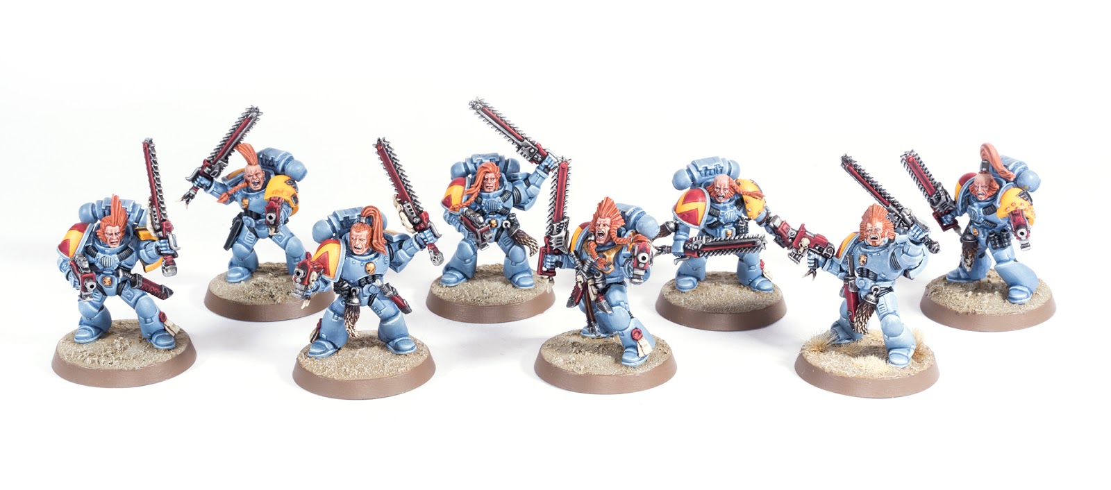 Showcase: Space Wolves Blood Claws Pack - Tale of Painters