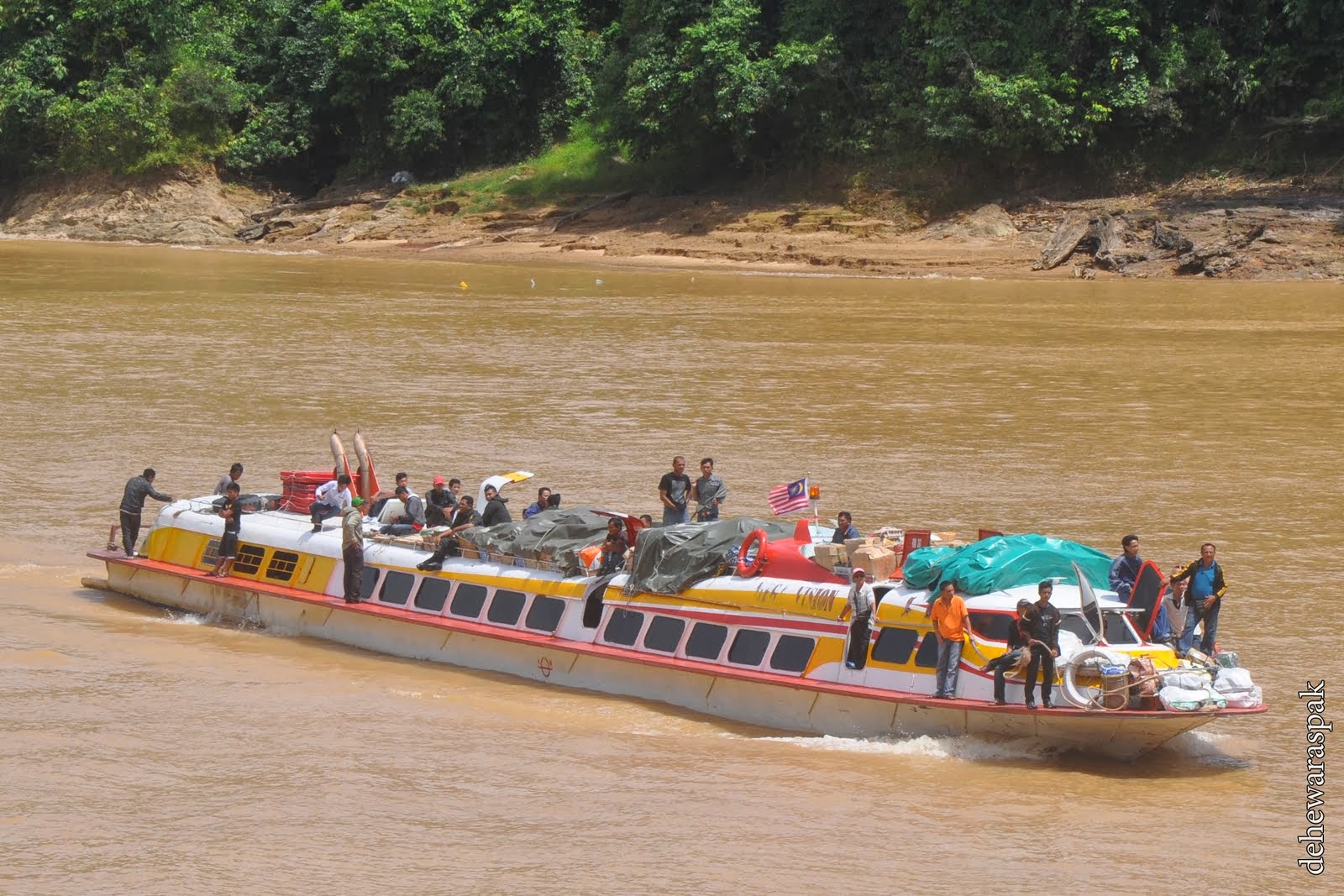 Challengging Journey: From Kapit to Belaga