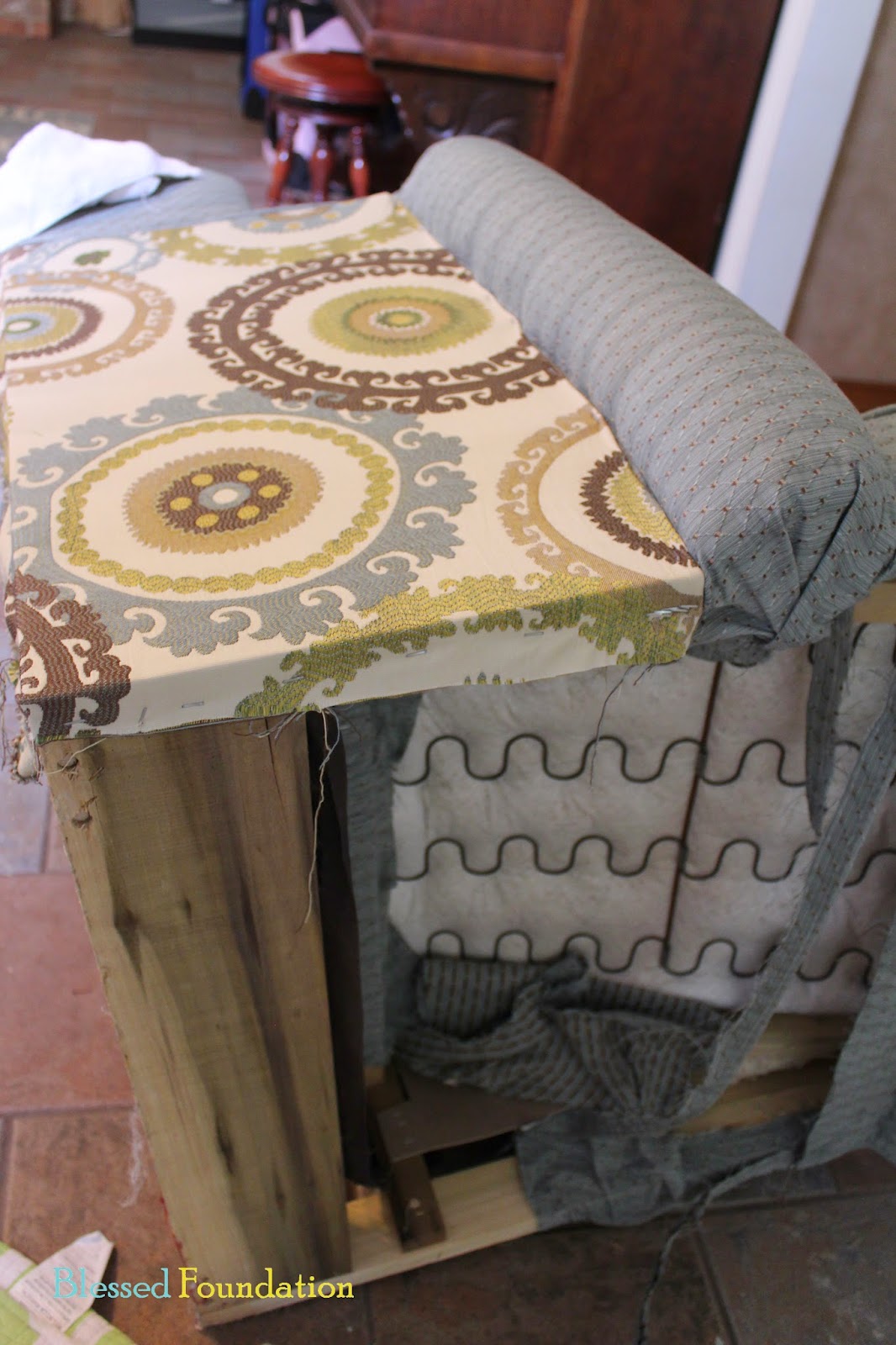 Blessed Foundation: Post 21: Living Room Chairs: Fabrication