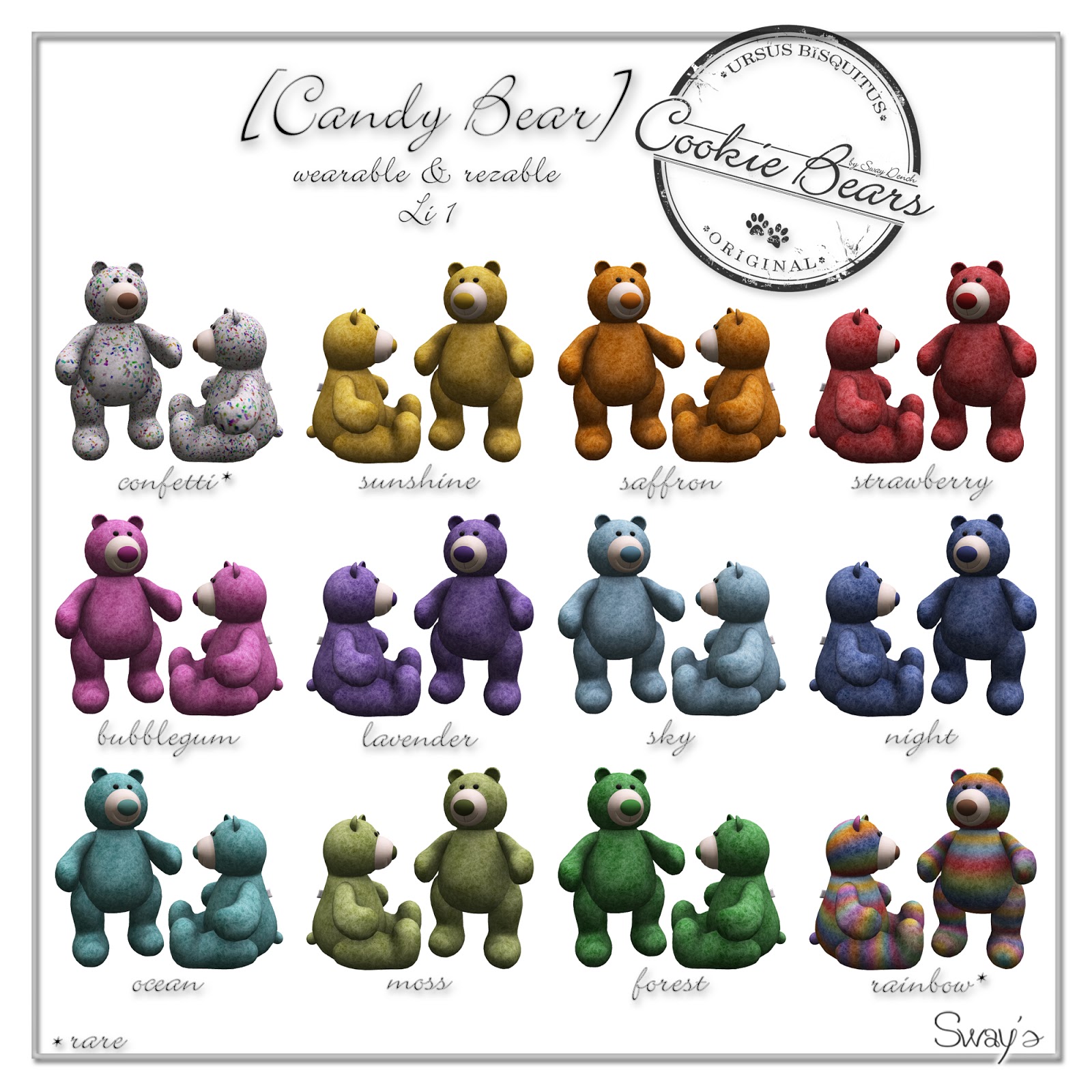 Sway's: Candy Bears for the Arcade