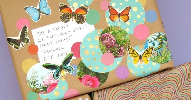 Bugs and Fishes by Lupin: 3 Creative Ideas for Decorating your Parcels