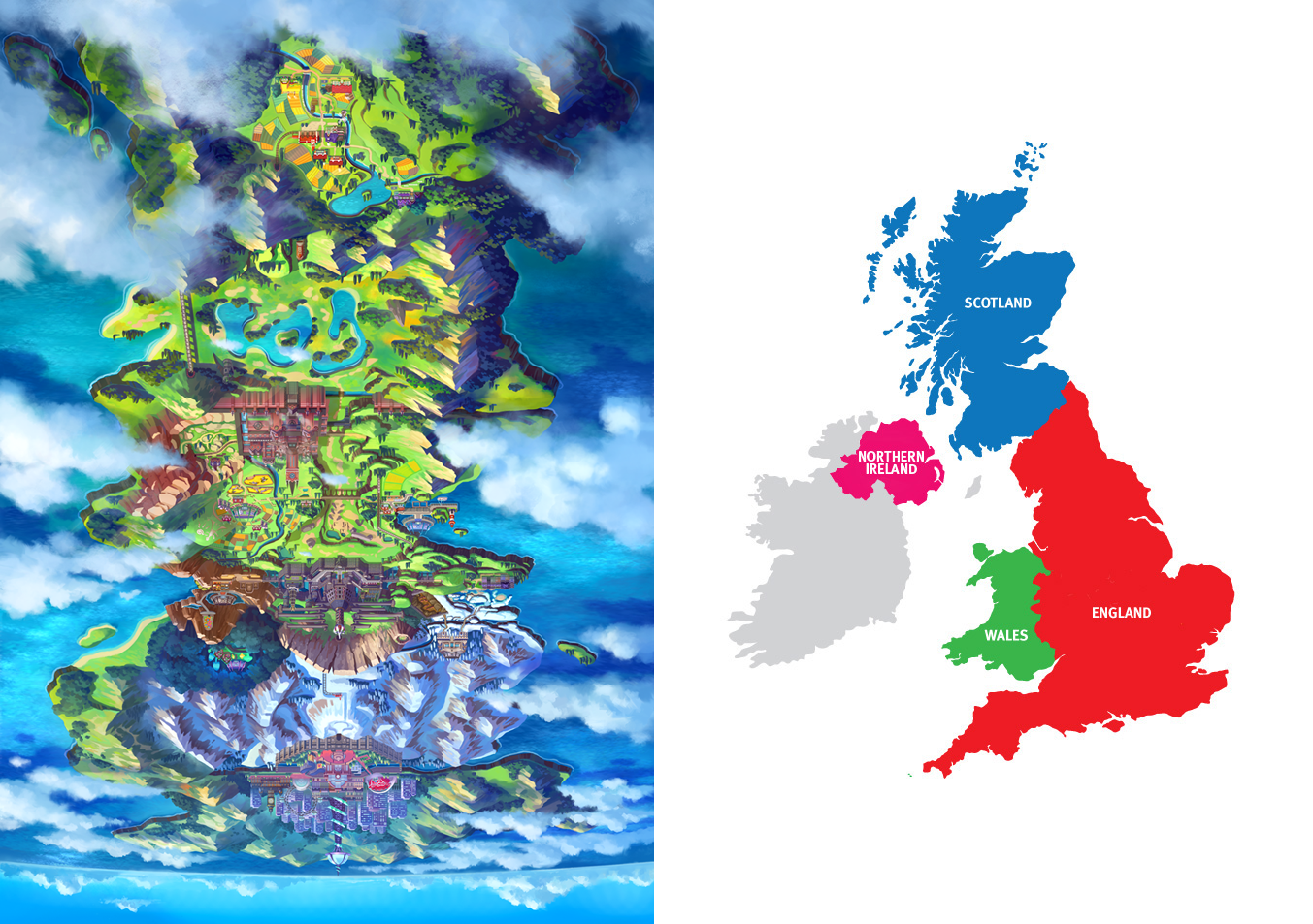 Região de Galar: Analise do Mapa, Primeiras Opiniões, e mais!
