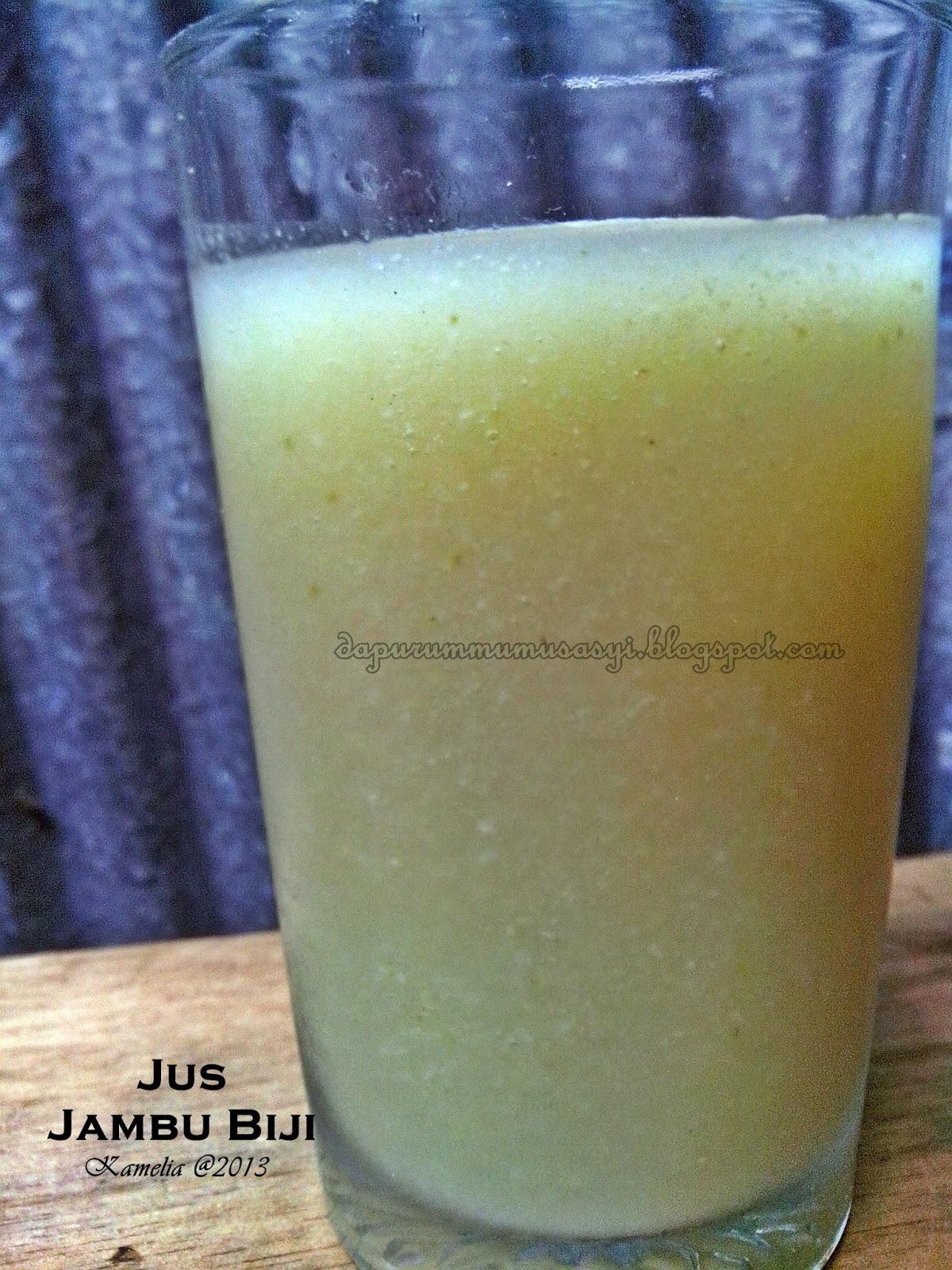 Cozy Kitchen : Jus Jambu Biji