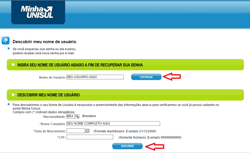 Unisul Futuro: Como redefinir sua senha no minha.unisul em 3 passos