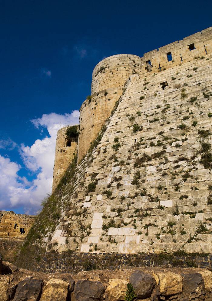 The Castle of Krak des Chevaliers in Syria ~ alzicx