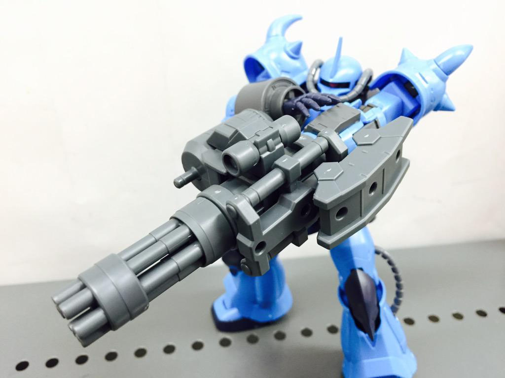 GUNDAM GUY: HG 1/144 Prototype Gouf [Tactical Demonstrator] - Review by ...