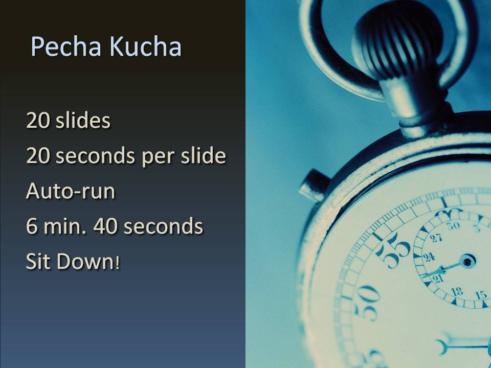 Resources for EFL learners and teachers: Pecha Kucha generator