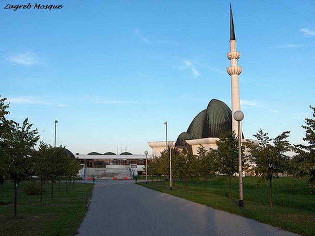ISLAM the religion of PEACE: A MOSQUE OF ZAGREB CROATIA