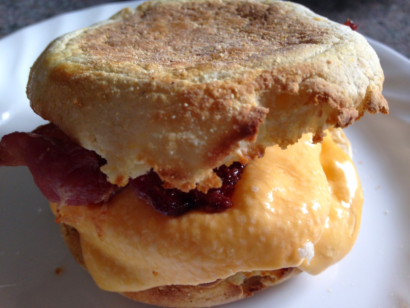 Frugal Allergy Mom 5 Minute Bacon Egg Mcmuffin