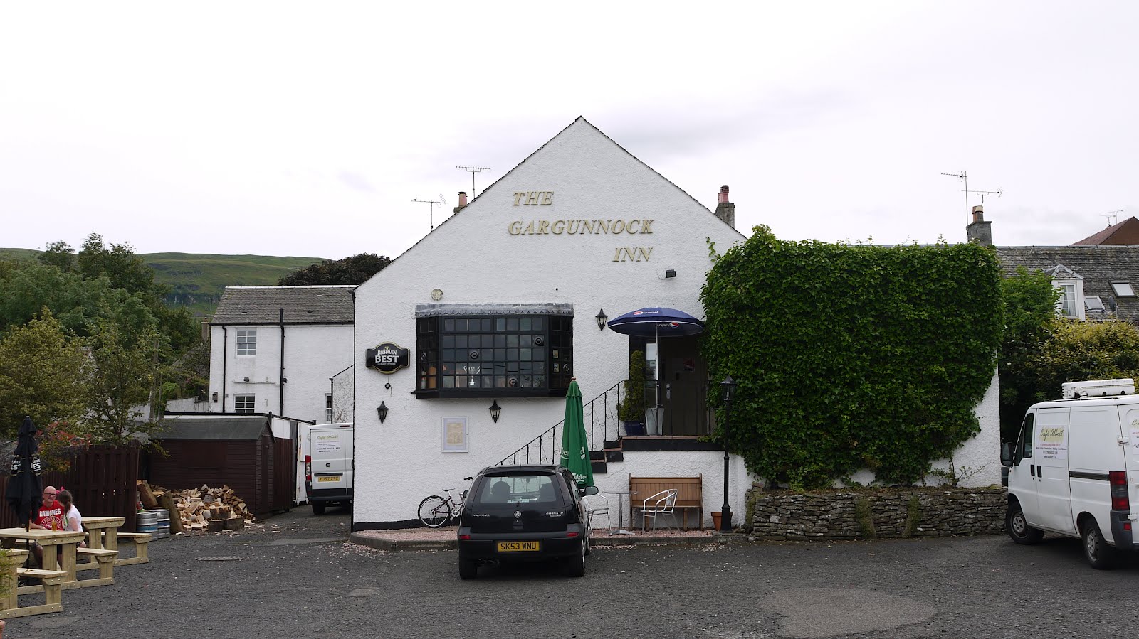 Walking and Crawling: Kippen & Gargunnock to Stirling: 21st July 2012