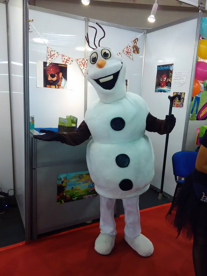 MASKOTE, MASKE, KOSTIMI, LUTKE, REKVIZITI: Maskote Sneško Belić