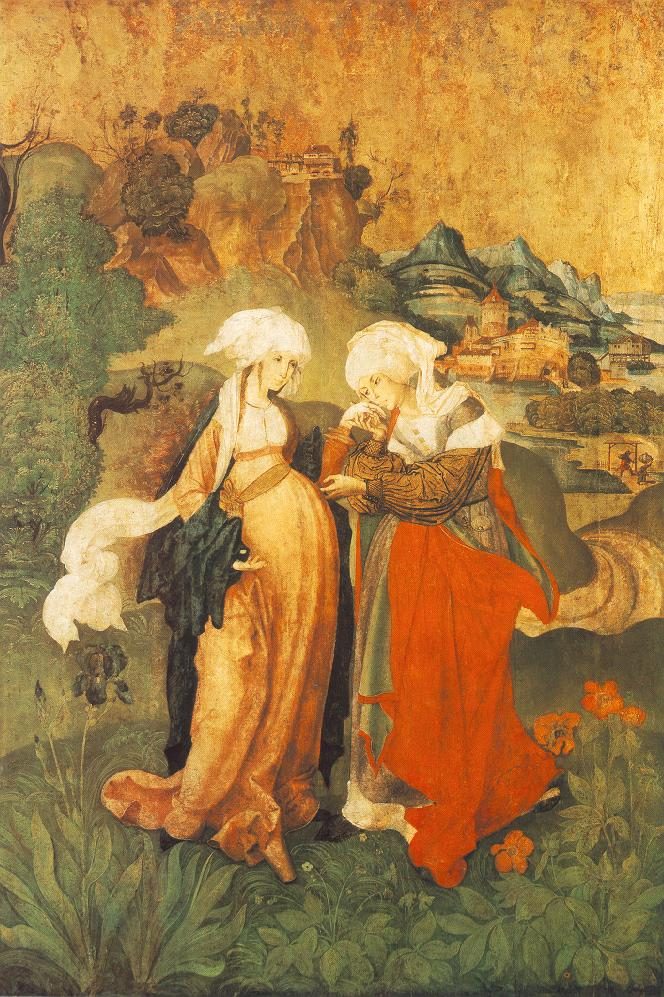 Cseh Gizella: M. S. mester: Vizitáció (1506, Magyar Nemzeti Galéria)