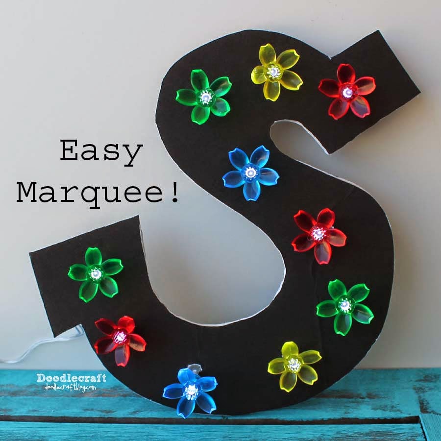 Monogram Marquee Sign! - making handycrafts
