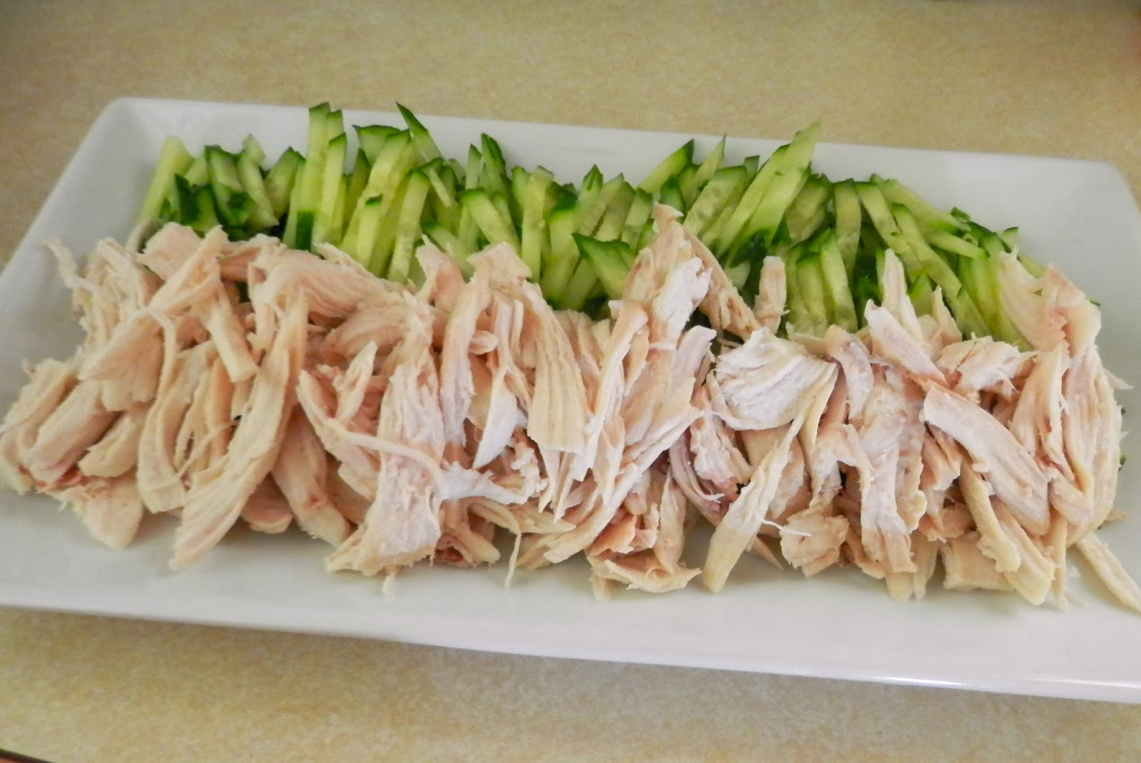 Dosanko in the South: Ban Ban Ji with Sesame and Peanut Butter Dressing