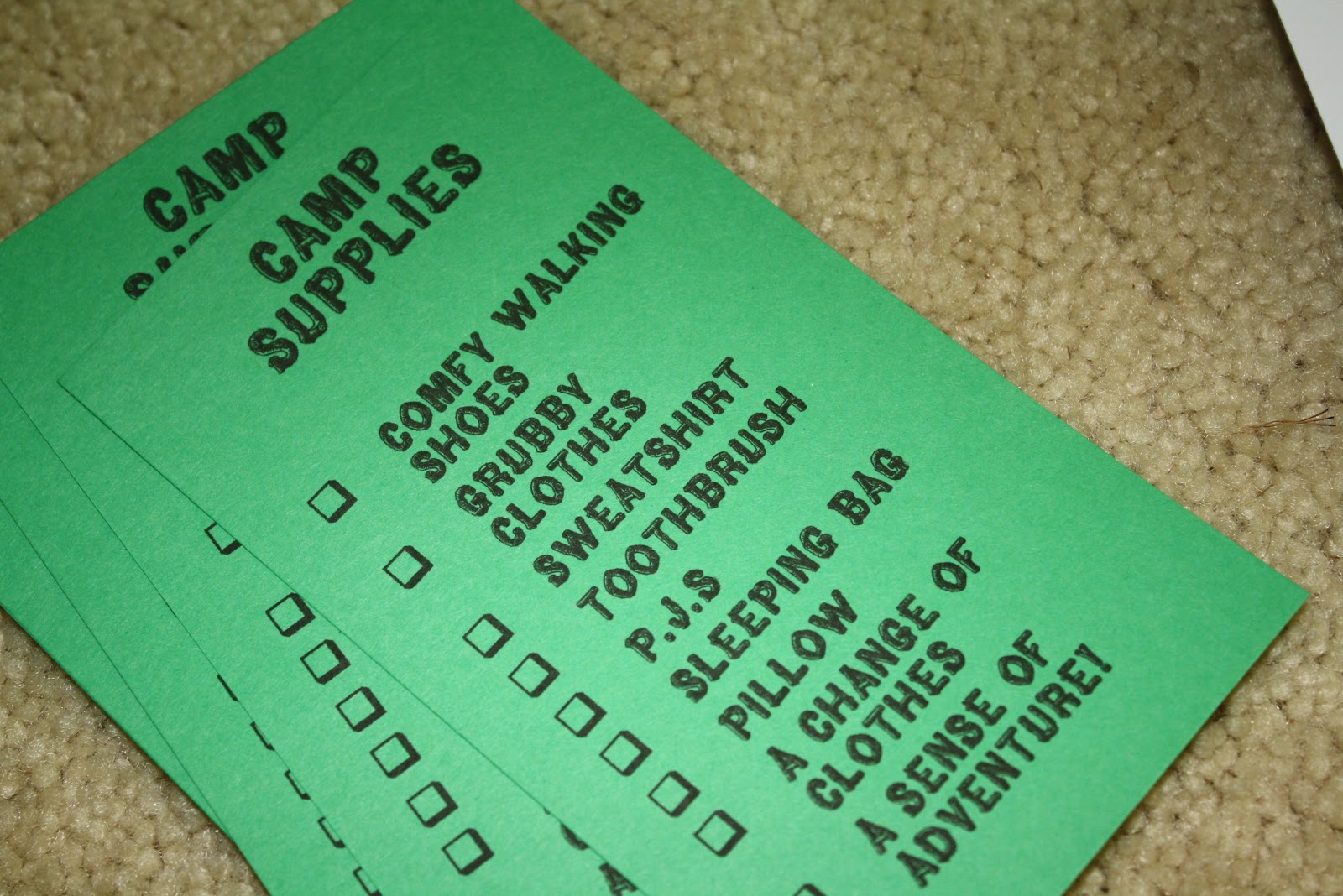 Mellow Lane: Zachary's Campout Party