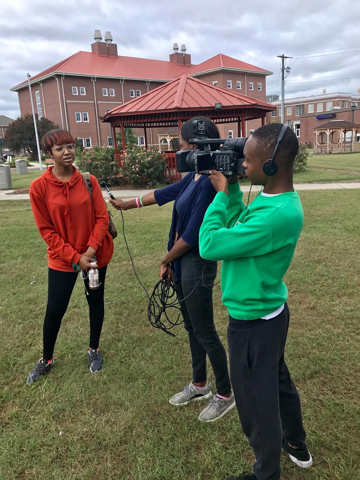 HARWOOD COMMUNICATIONS: TV Interview Camera Position