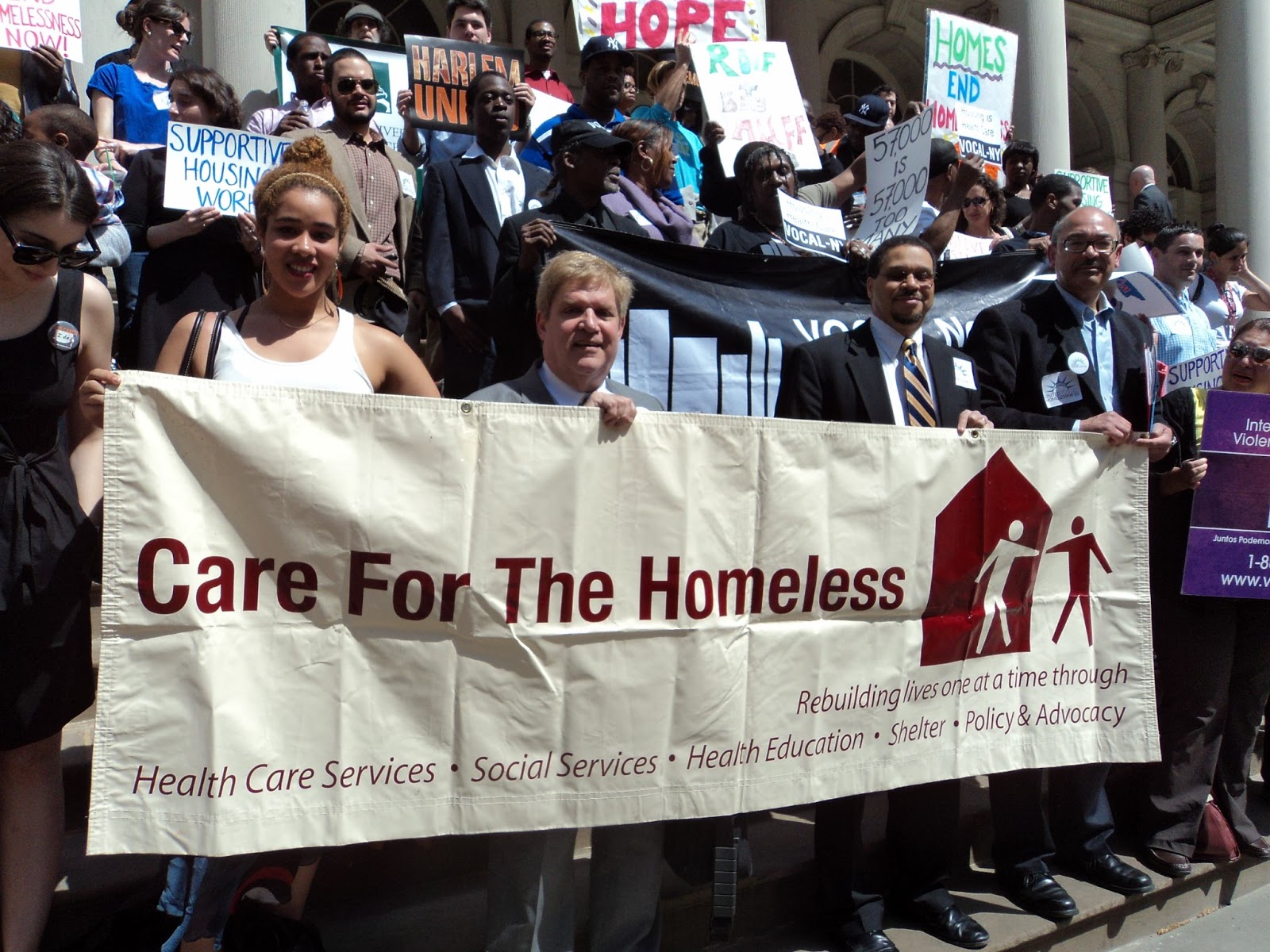"We can end homelessness" - Advocacy in action