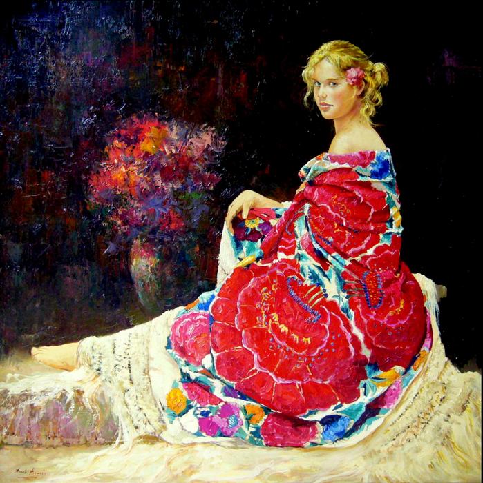 El Jardin de mi Duende: Viernes de Arte y Poesía: ...¿dónde vas con mantón?