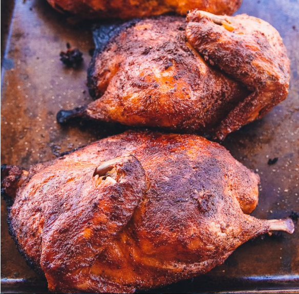 Smoked Barbecue Pulled Chicken