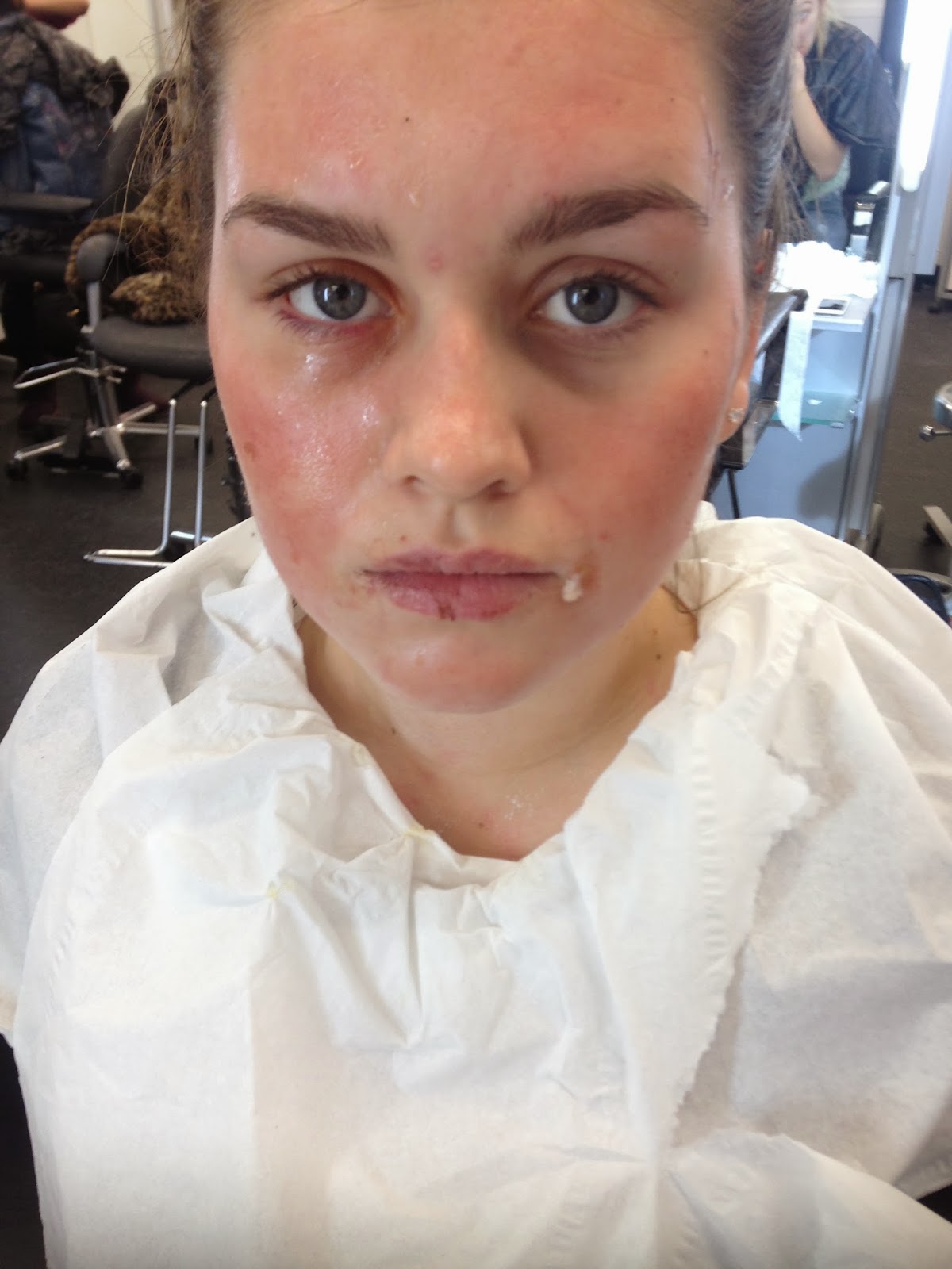 Make up in Motion: Illness, fever and sweating.