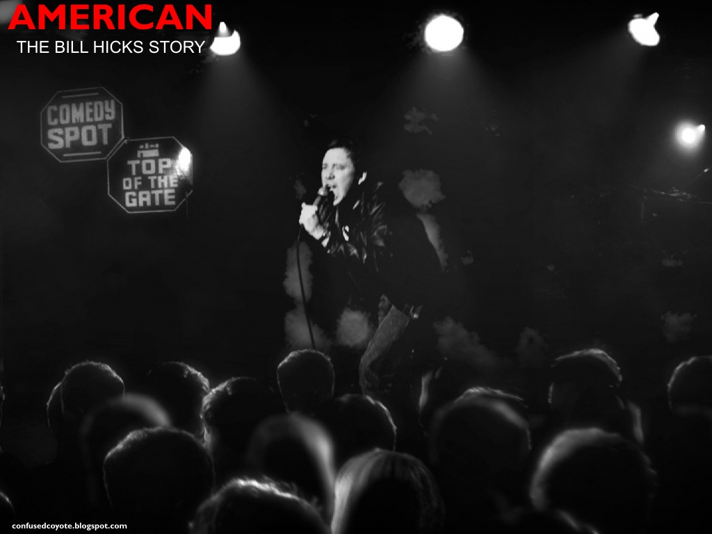 under the small umbrella: Bill Hicks Wallpaper