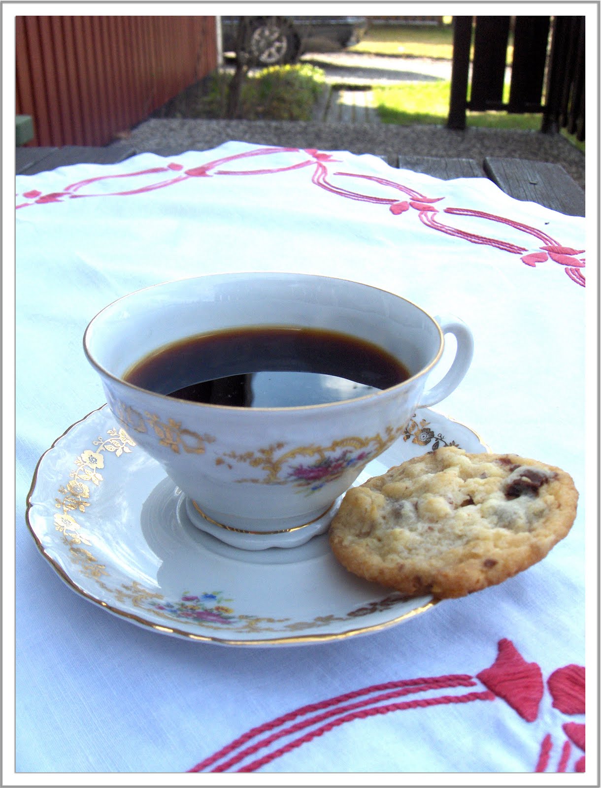 Chiliflingan: Kaffe och kaka