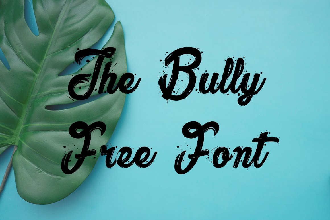 DLOLLEYS HELP: The Bully Free Font