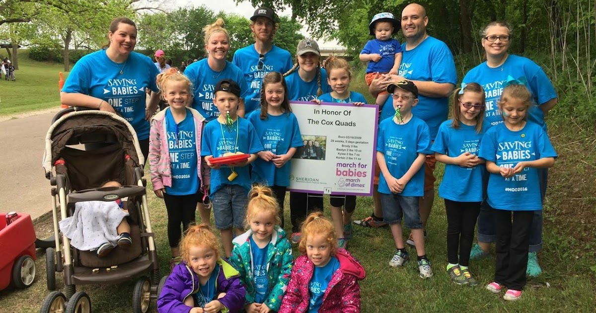 The Cox Quads: March for Babies 2016