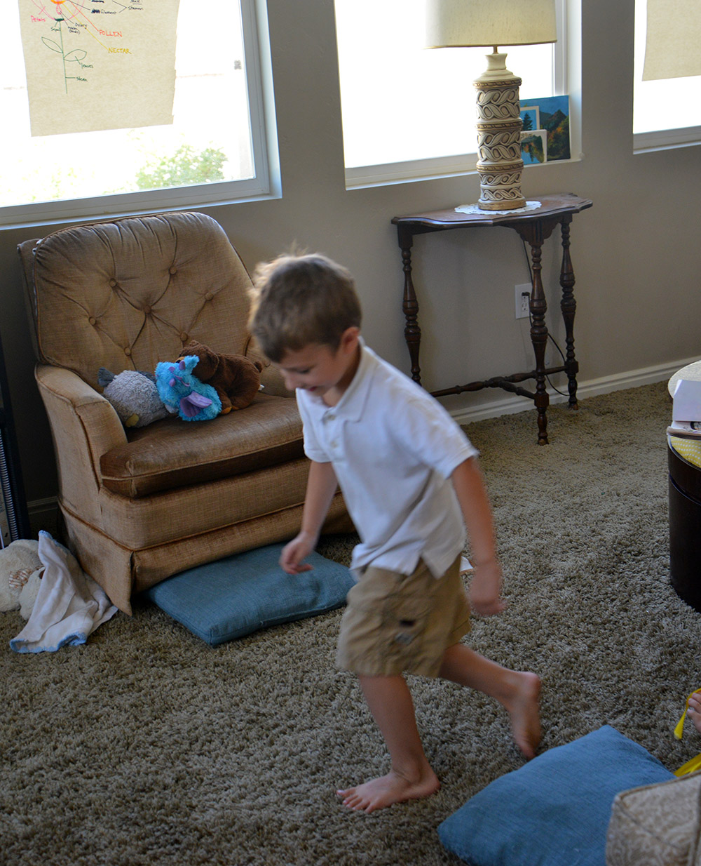 A school of fish: Bee Pheromone Game and Bee-Dance Treasure Hunt