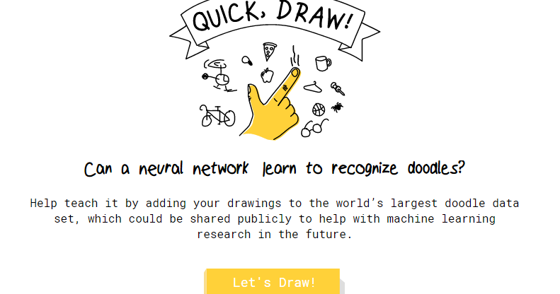 Time to Talk Tech : Quick Draw - can AI guess your drawing? Fun ...