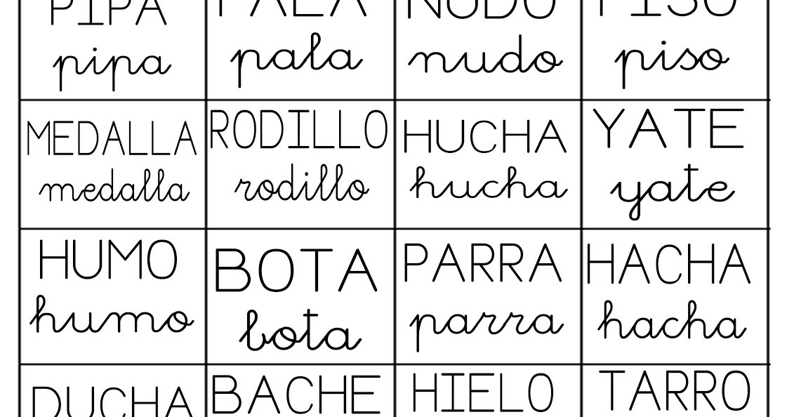 Trabajando palabras mayúscula-minúscula 1