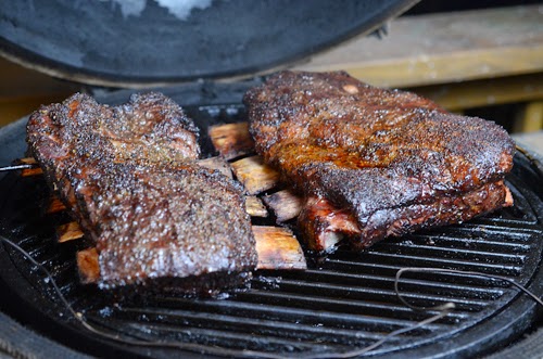 smoked beef ribs internal temperature