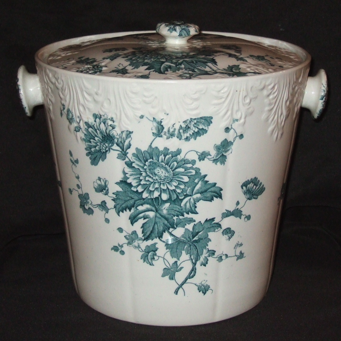 Decorating with Transferware Slop Pails