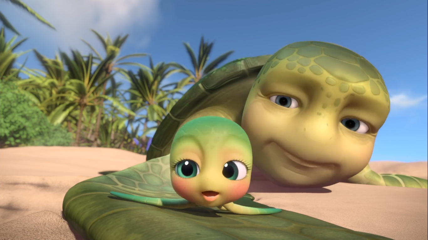 Sammy's And Father In Beach | Wallpaper Sammy's Adventures