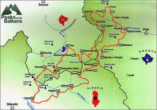 Trails and Rocks: Peaks of the Balkans Trail: Days 1 and 2