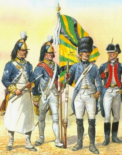 наполеон и революция: Швейцарский полк Морон (Regiment Suisse de Meuron).