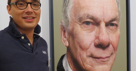 MAKING A MARK: Edward Sutcliffe wins BP Travel Award 2014