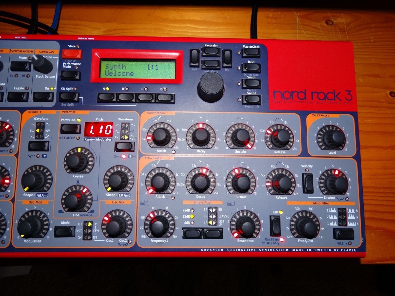 MATRIXSYNTH: Clavia Nord Lead 3 Rack