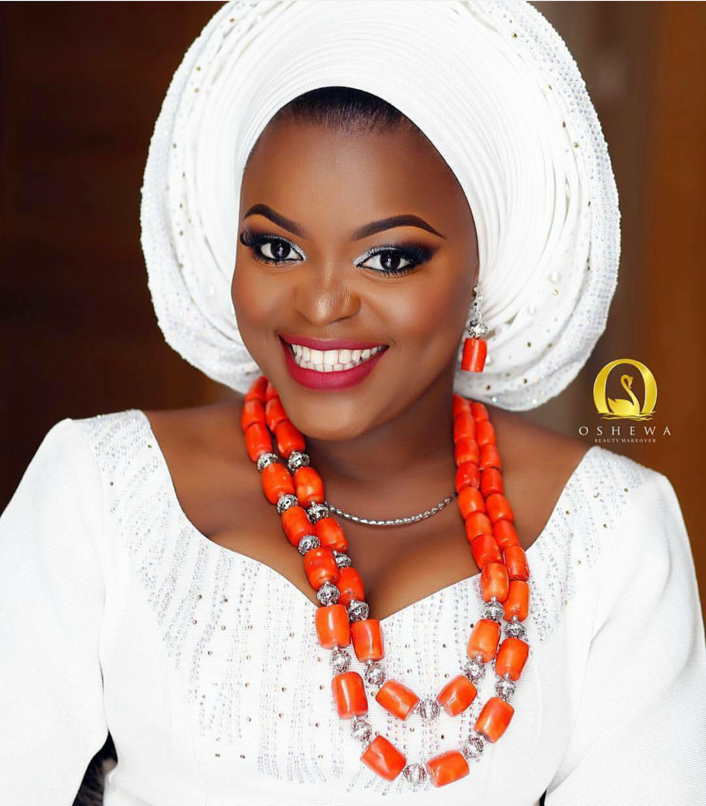 White aso oke ideas for Traditional wedding 2017