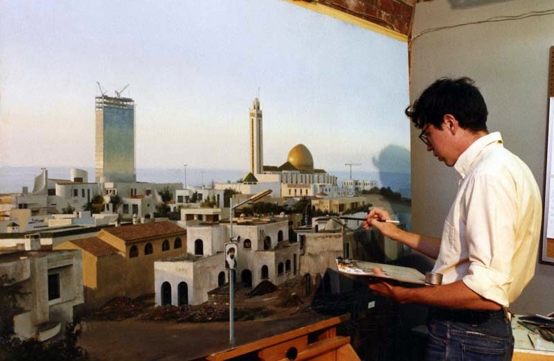 Matte Shot - a tribute to Golden Era special fx: Restless at Night: A ...