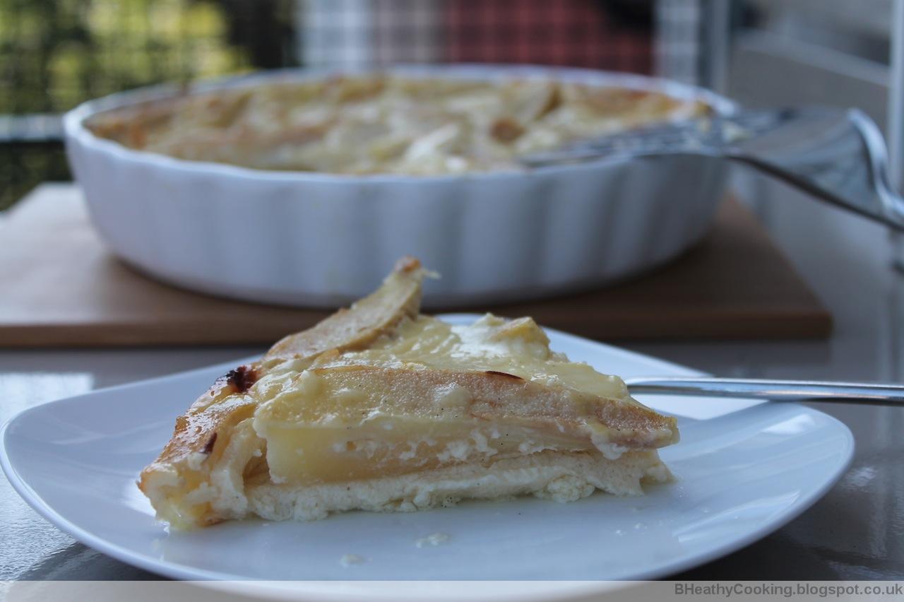 The Healthy Cooking Blog: Montignac Pear Flan