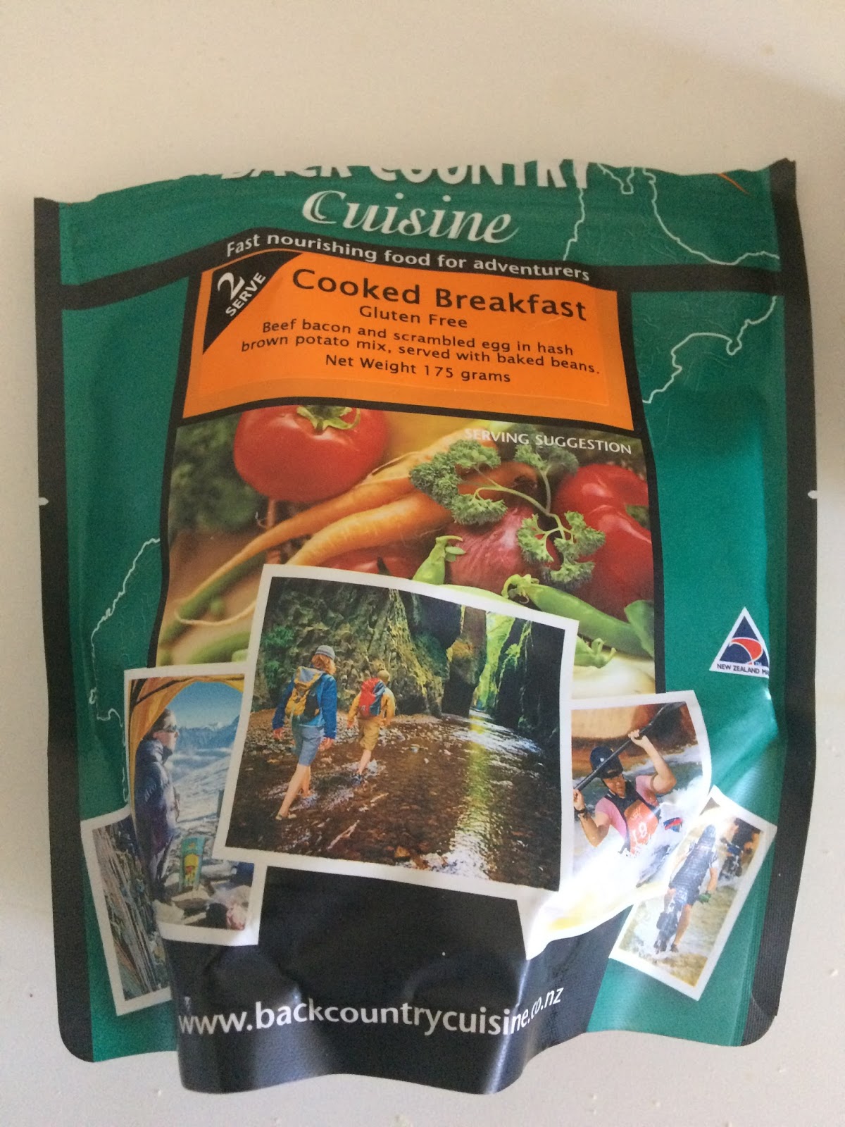 ApocalypseEquipped: Review: Back Country Cuisine - Cooked Breakfast