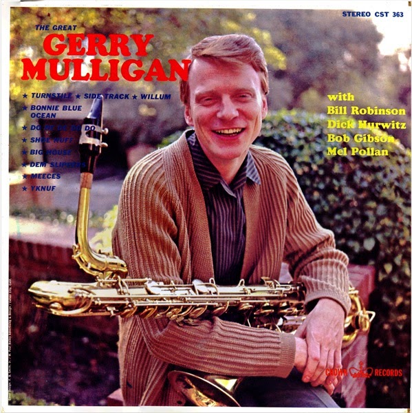 Tan Sólo Música : Gerry Mulligan - The Great Gerry Mulligan - Crown ...