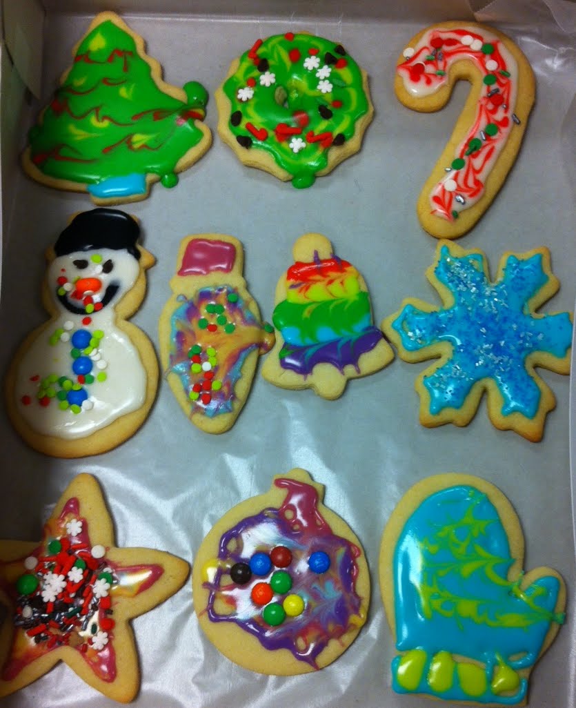 Angela Anderson Art Blog: Christmas Cookie Decorating - Kid's Art Class
