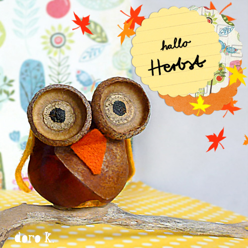 My Owl Barn: DIY: Acorn Owls