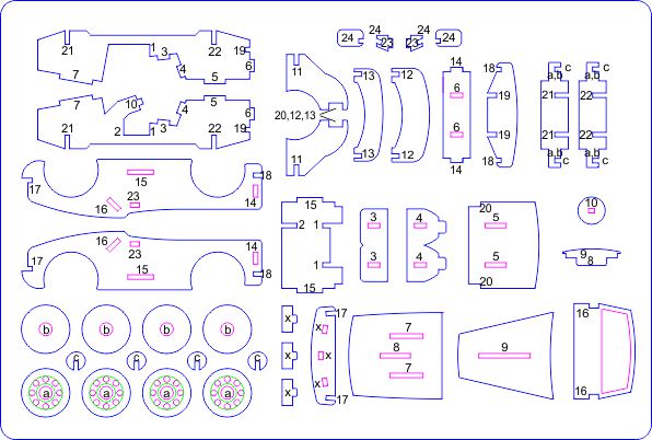 car dxf free - cnc world free download files