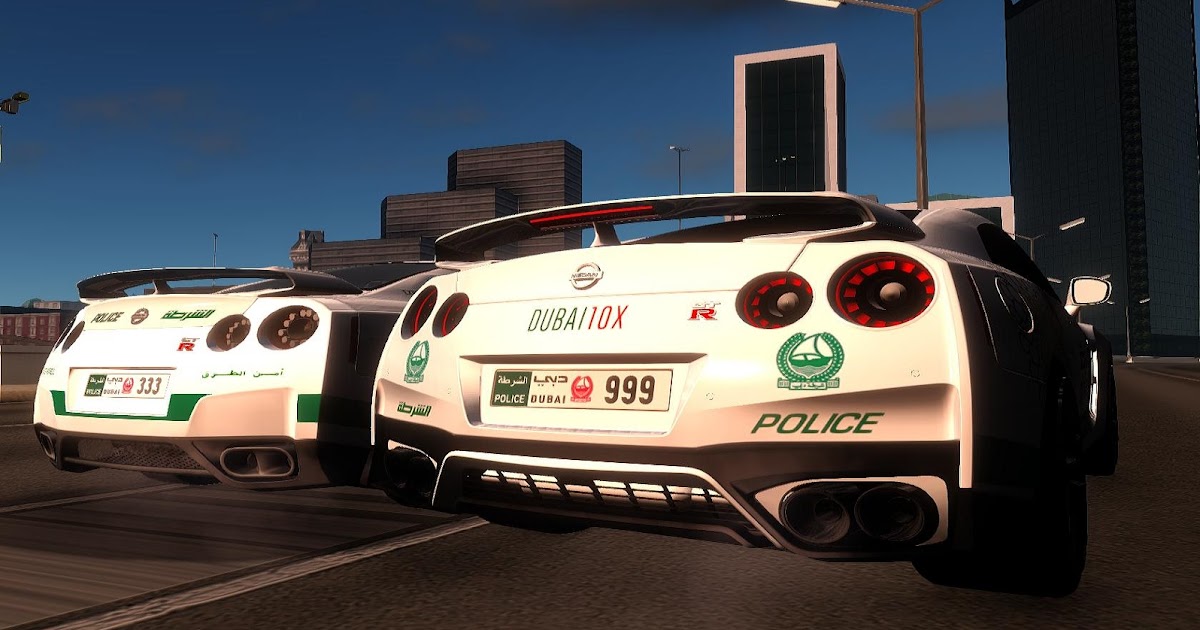 POPO-SPOT: Nissan Skyline GT-R R35 Dubai Police