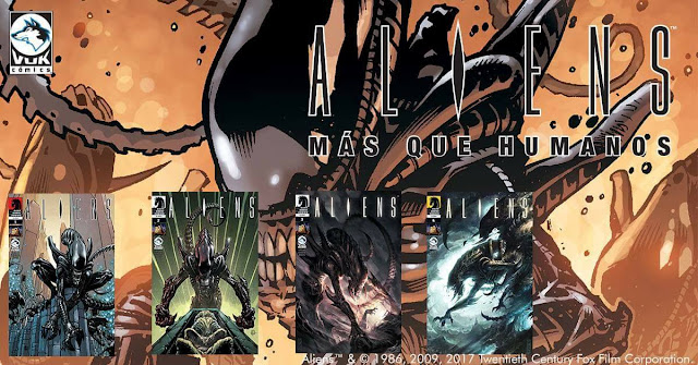 REVIEW EDITORA VUK / Aliens : Más que Humanos - The Melcomics
