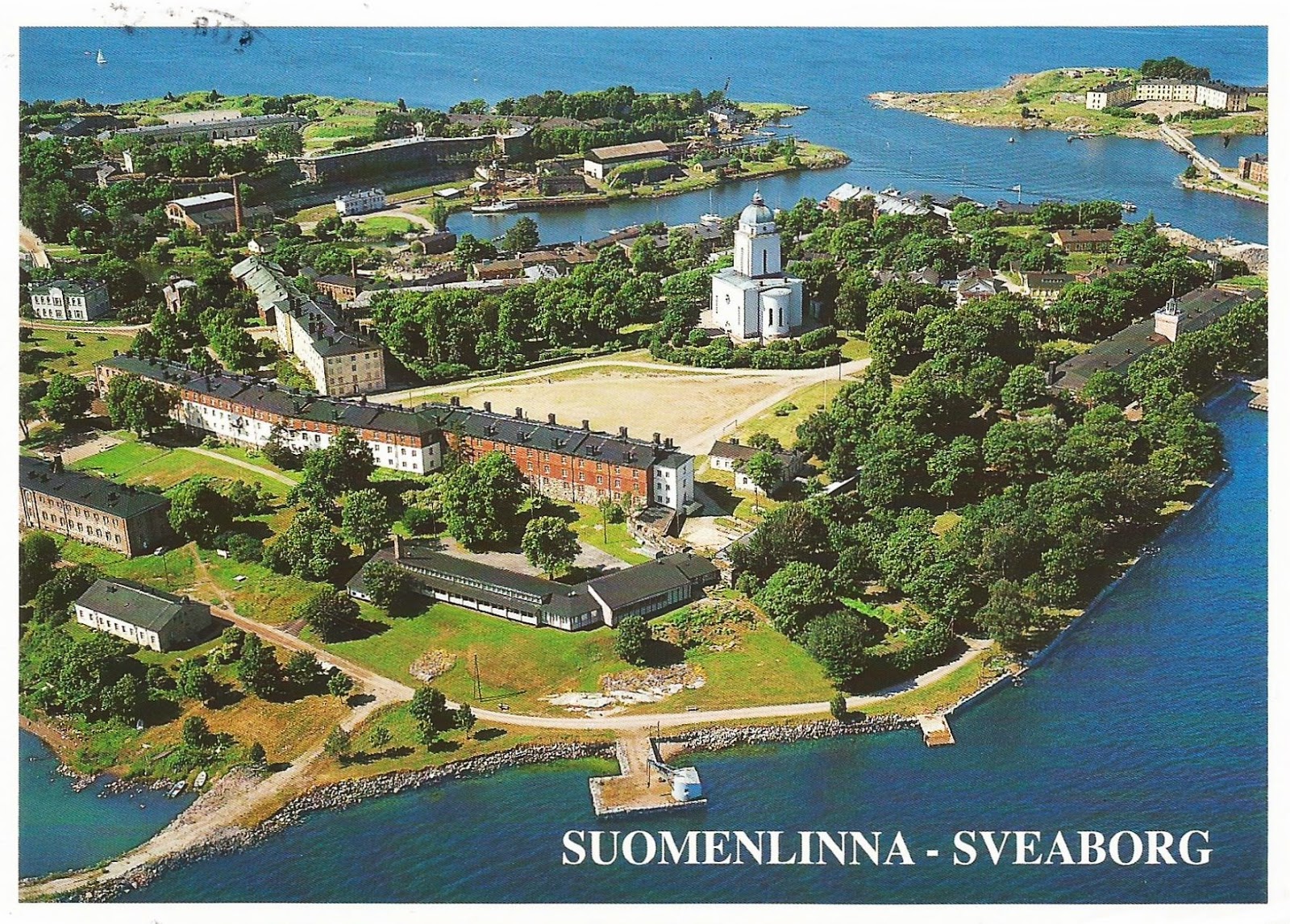 Postcards on My Wall: Fortress of Suomenlinna, Finland (UNESCO)