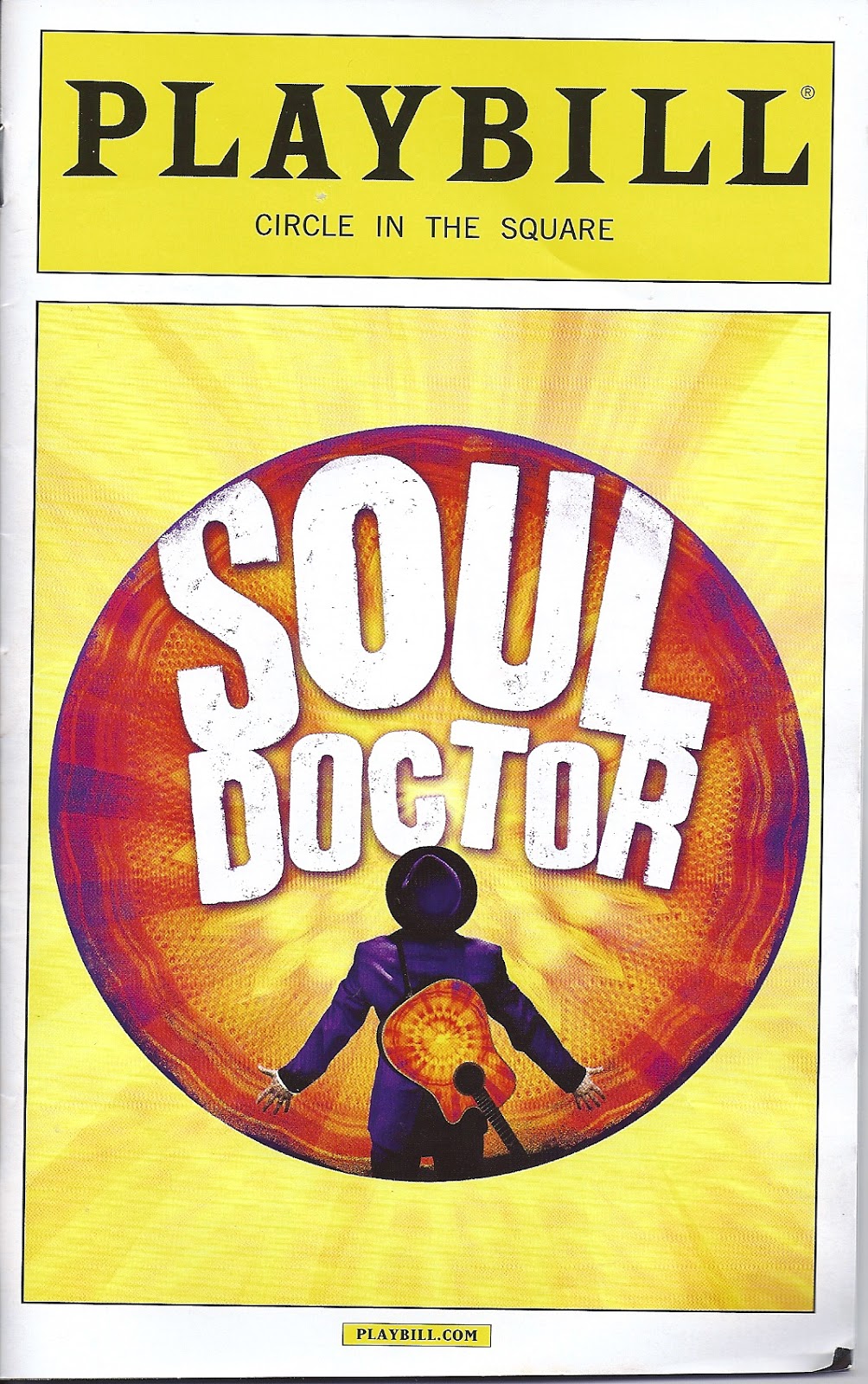 THEATRE'S LEITER SIDE: 75. Review of SOUL DOCTOR (August 13, 2013)